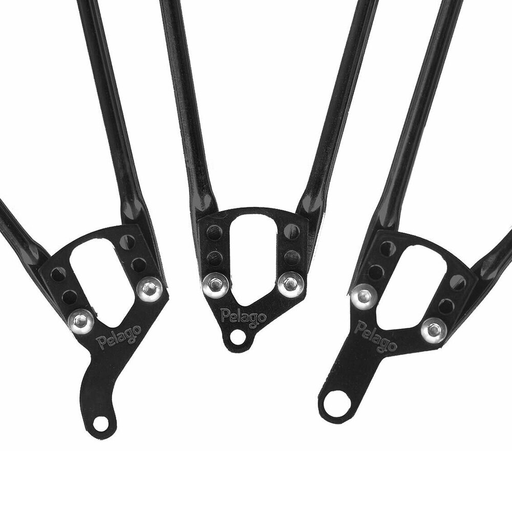 Frontrack - Pelago - Commuter Front Rack - M - Aluminium- Black, 89,00